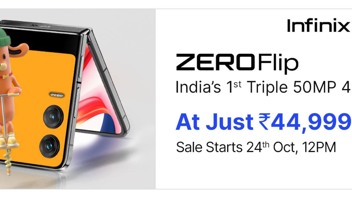 Infinix’s first flip phone Zero Flip launched with 3.64 inch cover ...